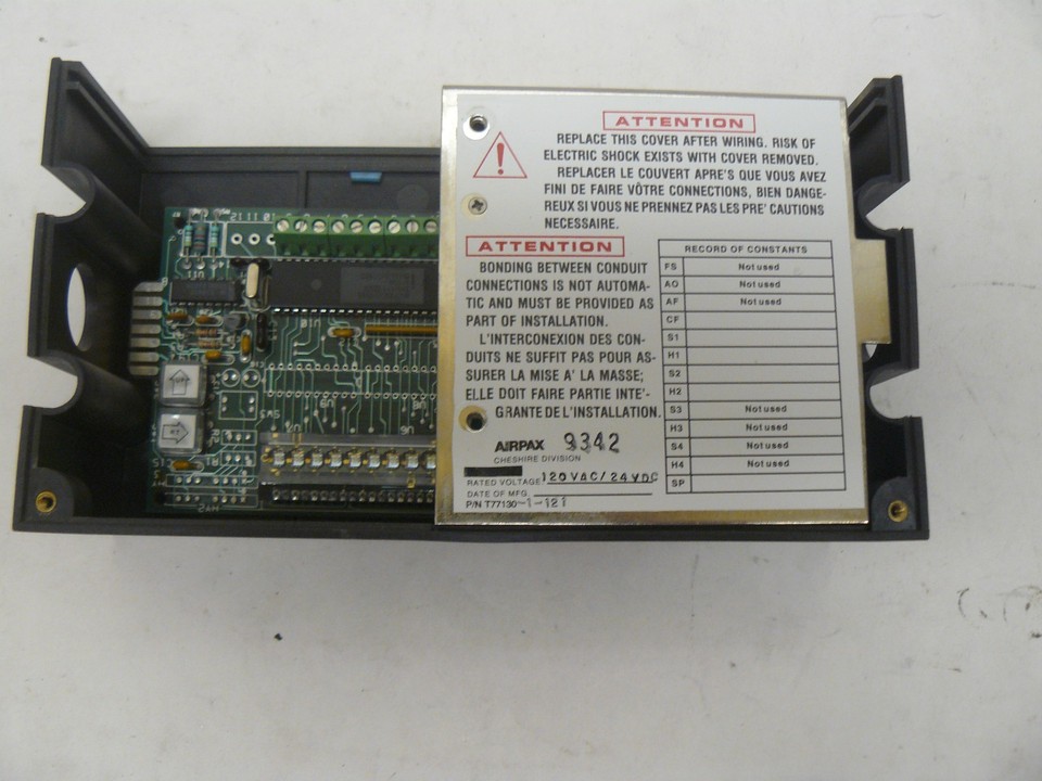 AIRPAX T77130-1-121 TACH PAK 1 SPEED SWITCH | eBay
