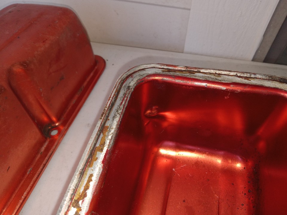 Vintage Moroso Red Anodized sbc Valve Covers small Block Chevy Chevy ...