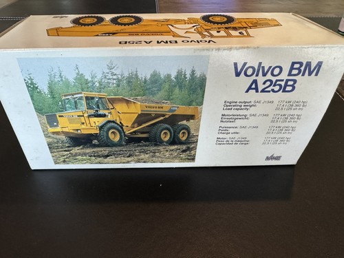 Vintage NIB NZG Volvo BM A25B Articulated Dump Truck 1:50 Diecast Model ...