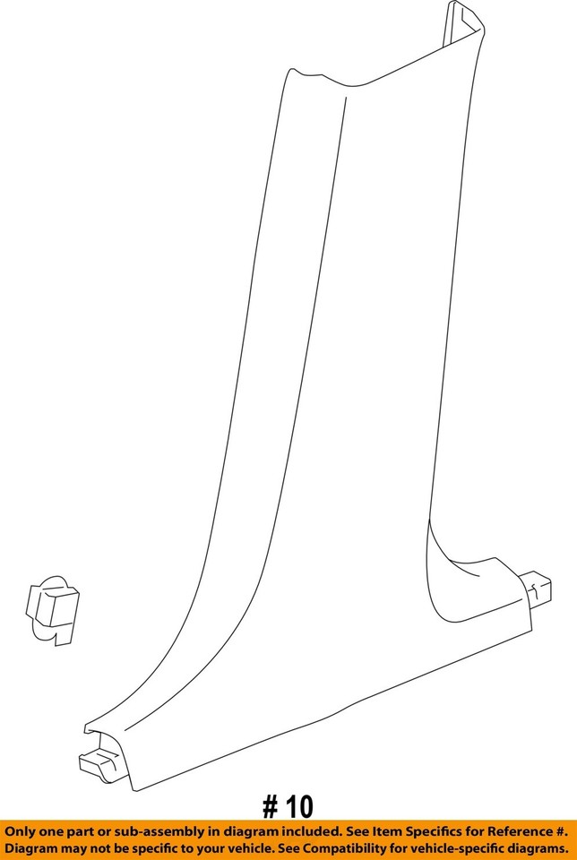 GM OEM 14-16 CTS Pillars, Rocker Floor Interior Trim-Lwr Ctr Plr Trim ...