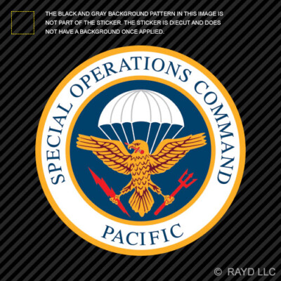 Special Operations Command Pacific Sticker Die Cut Vinyl socpac special ...