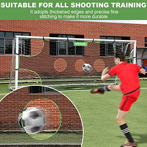 Soccer Goal Target Training Net with Scoring Zones 10FT x 6FT Kicking ...