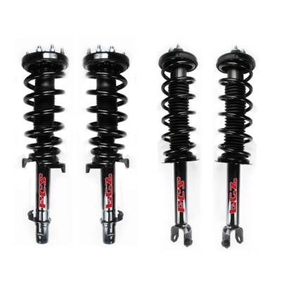 FCS Front and Rear Strut and Coil Spring Assemblies Kit For Acura TSX ...
