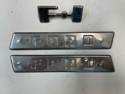 1948-1950 FORD F-1 PICKUP OEM HOOD Emblems Vintage | eBay