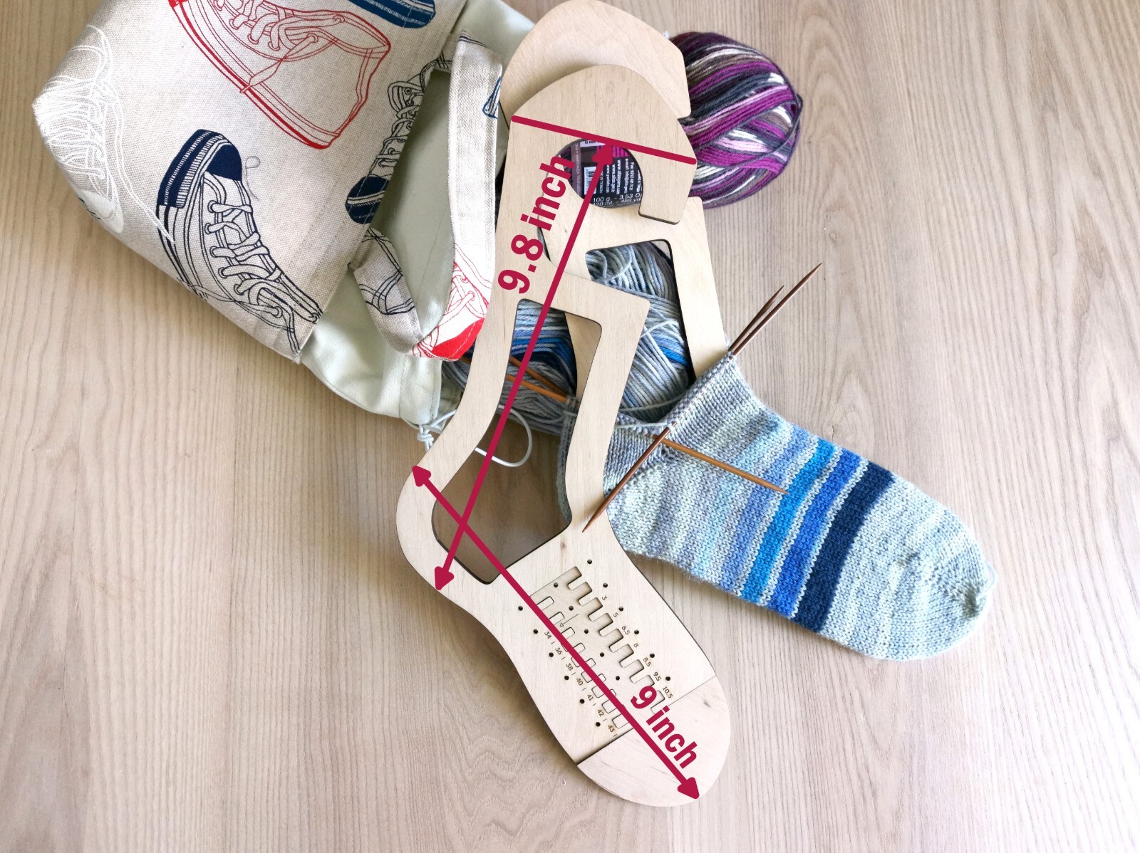 Socks Blockers Wooden Socks Blockers Adjustable Sizes Sock Blockers ...