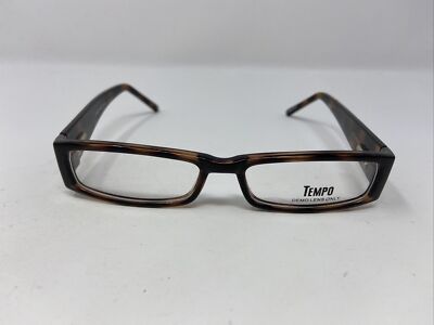 TEMPO EYEGLASSES FRAME CTP8002 TO 52/17/140 TORTOISE FULL RIM AM41 | eBay