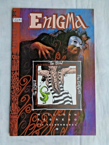 Enigma No 1 March 1993 DC/Vertigo Comics First Printing Mature Readers ...