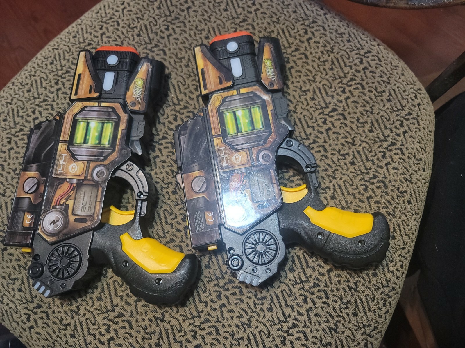 Light Strike Gun wowee Striker SP 144 Yellow Orange lot of 2 | eBay