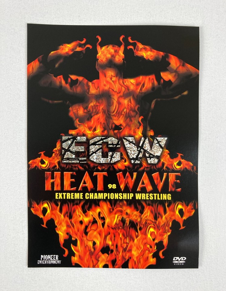 ECW Heatwave 98 DVD RVD SABU DUDLEY BOYZ DREAMER SANDMAN RARE ...