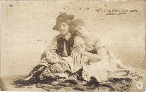 CPA Fedák Sári, Medgyaszay Vilma ,,János Vitéz" THEATER STAR (42502) | eBay