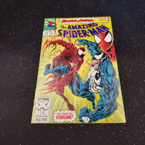 Amazing Spider-Man #378 Maximum Carnage Part 3 Venom! Marvel 1993 HIGH ...