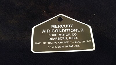 1964 1965 1966 1967 1968 1969 MERCURY COMET MARAUDER MONTEREY A/C COMP ...