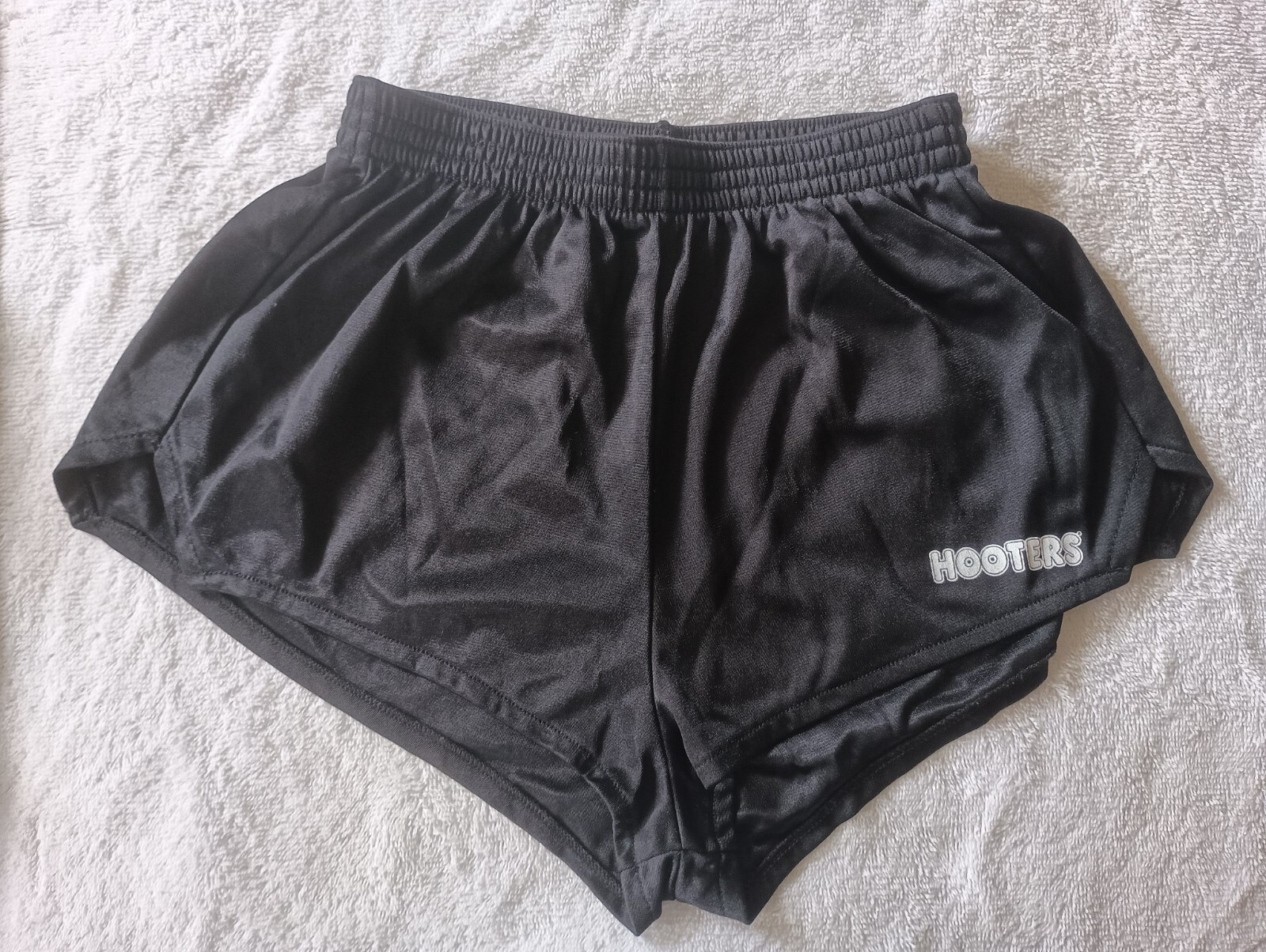Hooters Owl Logo Original Authentic Uniform Shorts Black/Orange Vintage ...