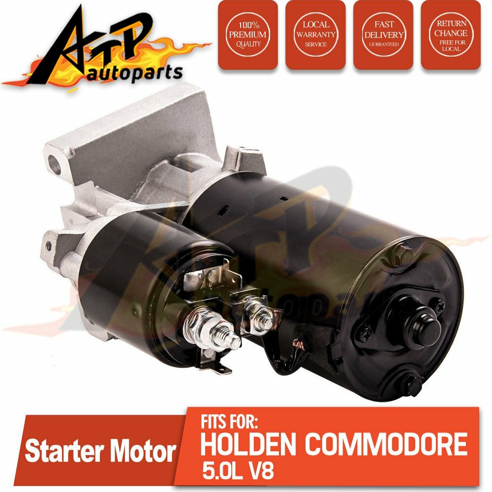HEAVY DUTY STARTER MOTOR FOR HOLDEN COMMODORE 253 304 308 VB VC VH VK ...