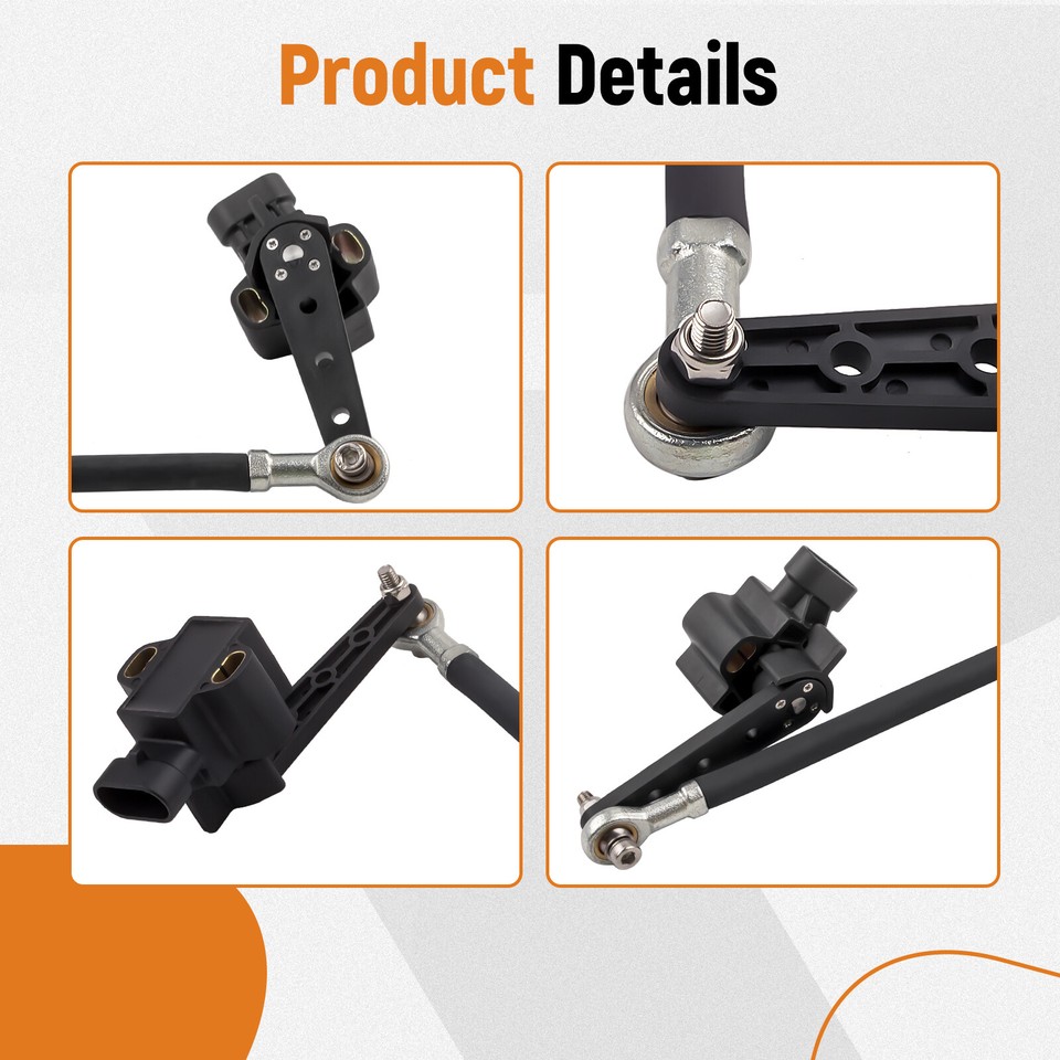 1x Suspension Height Level Sensor W/ E-level Arm For Accu Air AA-ROT ...