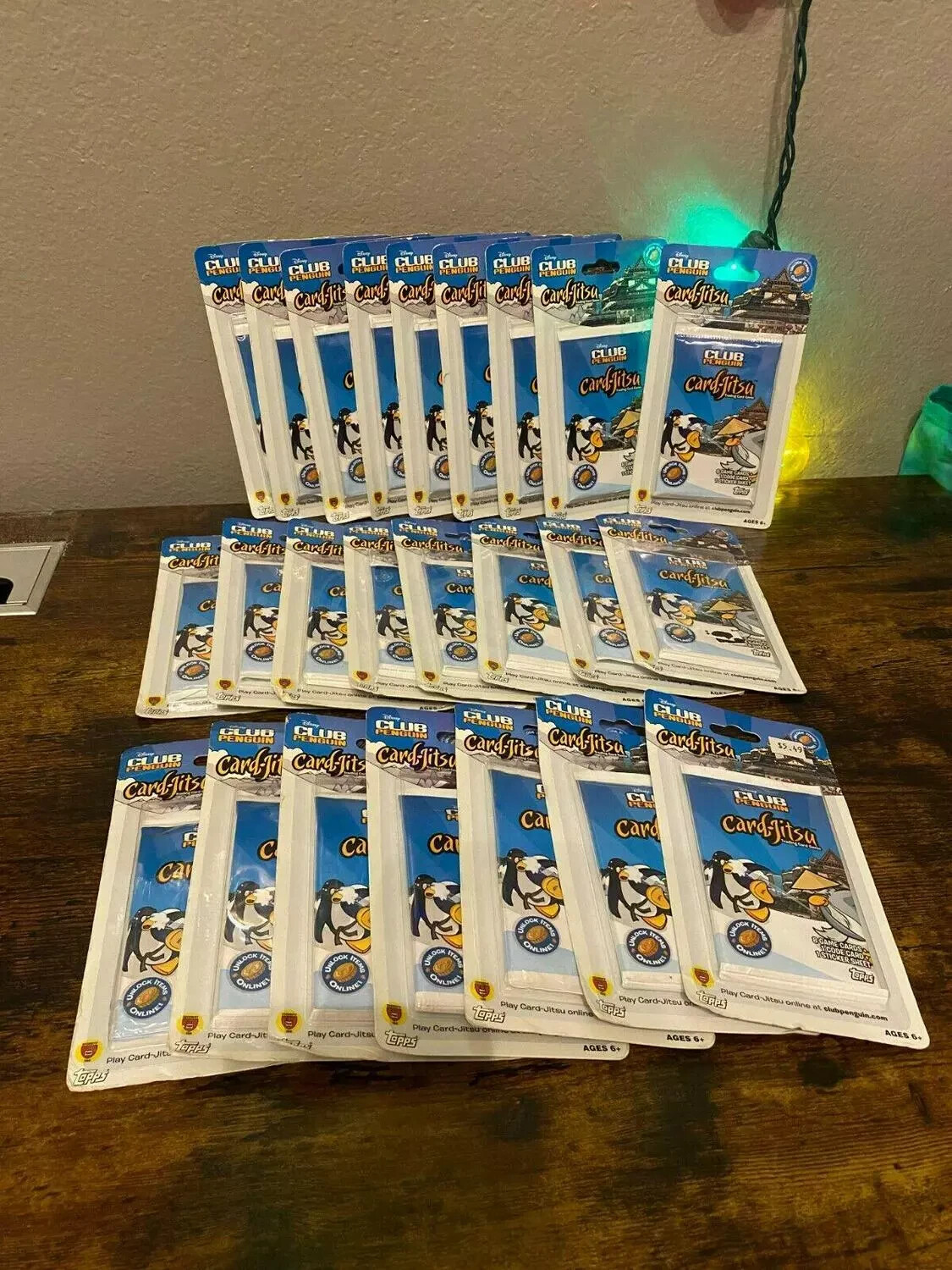 Club Penguin Card Jitsu Base TCG Lot 24 booster packs sealed - trading ...