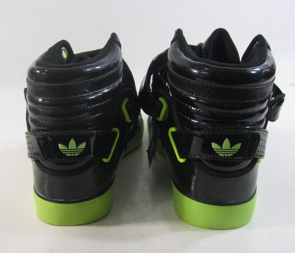 NEW Mid Rise Shoes Adidas Black Green G21528 Men Shoes Size 8.5 | eBay