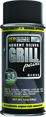 For 60-76 Mopar Light Argent Silver Grill Paint Gloss Finish 16 Oz ...