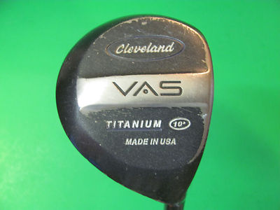 Cleveland Golf VAS 10 Degree Titanium Driver. Medium 75-90mph Graphite ...