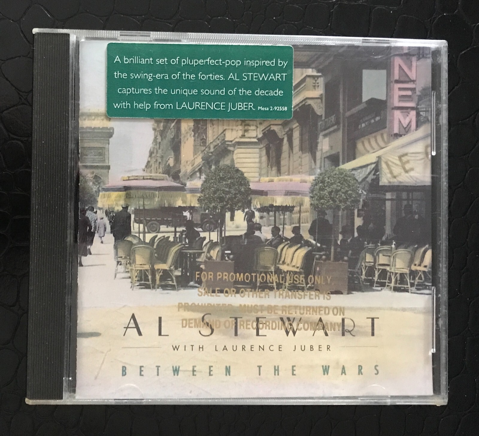 AL STEWART & LAURENCE JUBER (Wings) Between The Wars Swing-Era RARE NM PROMO CD | eBay