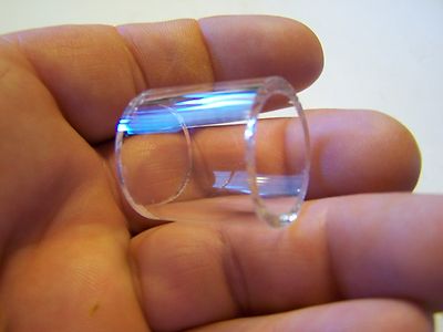 NOS Corning PYREX Hit Miss Gas Engine Oiler Sight Glass Steam 1x1 Inch ...