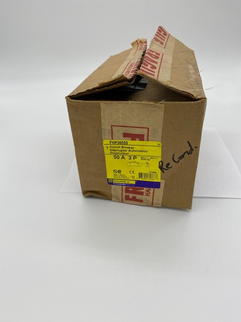 Square D Pole 600V Circuit Breaker - 50Amp (FH36050) for sale online | eBay
