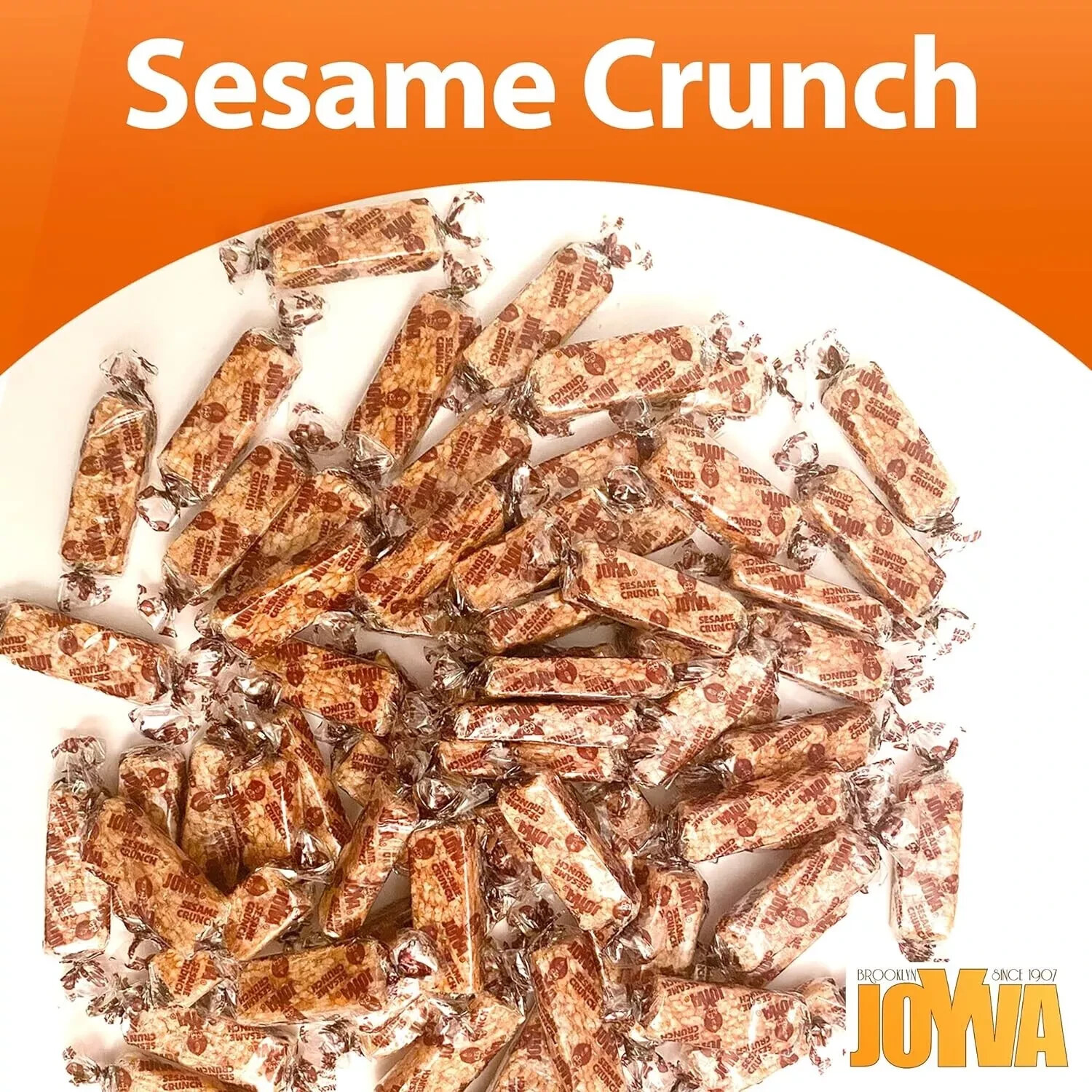 JOYVA Sesame Honey Crunch, Bulk Sweet Candy Individually Wrapped (4 Pounds) Sale | eBay