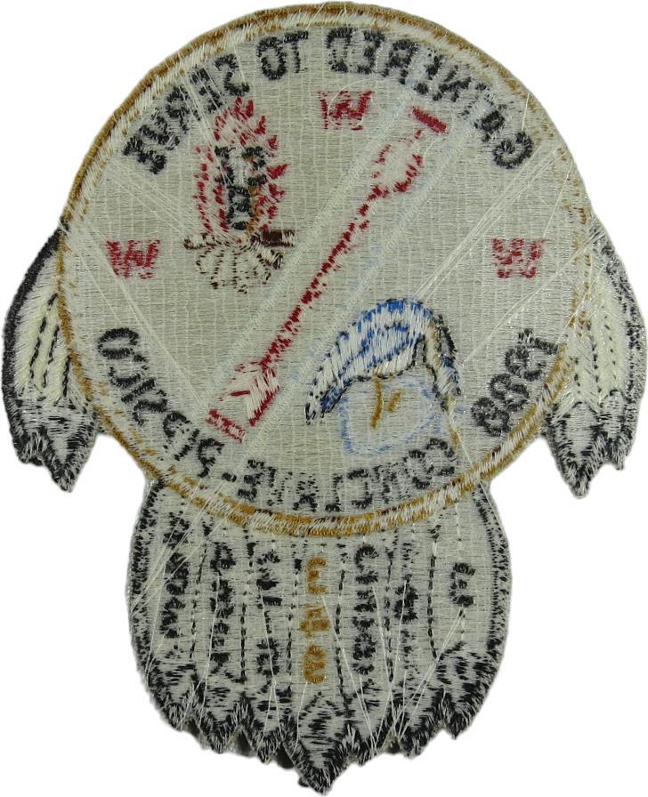 Blue Heron Lodge 349 Tidewater Council VA 1988 Conclave TAN Bdr ...