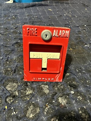 Simplex 4251-20 Fire Alarm Pull Station Conventional | eBay