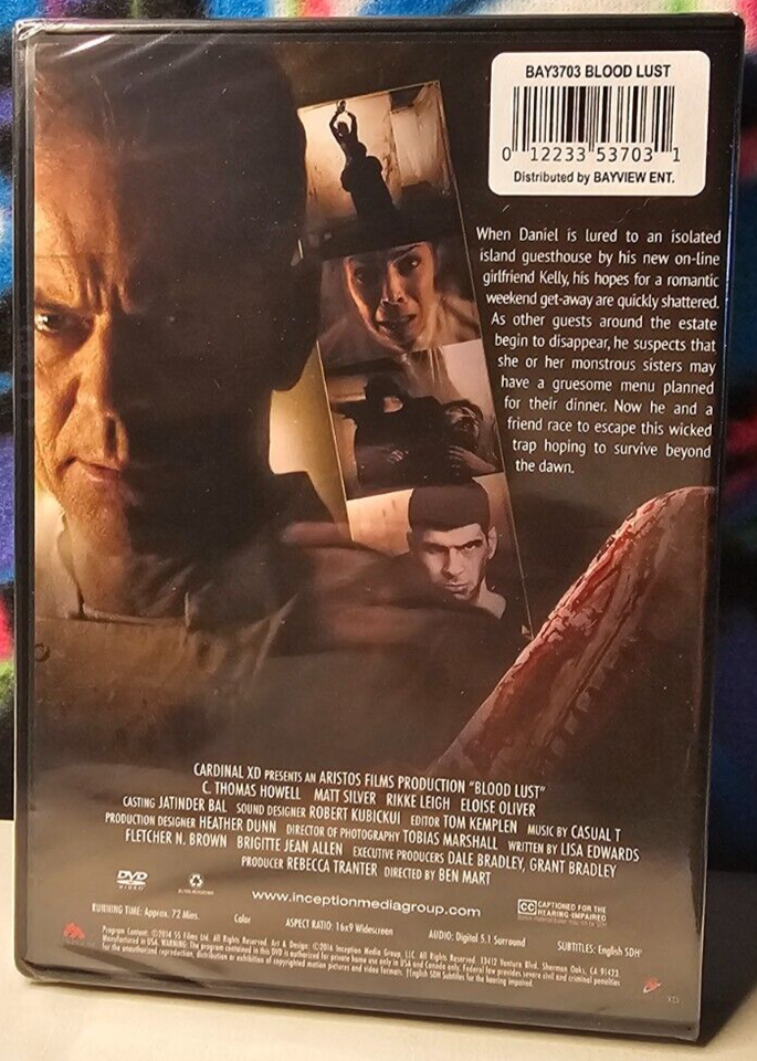 Blood Lust (DVD, 2016) C. Thomas Howell, Matt Silver, Rikke Leigh | eBay UK