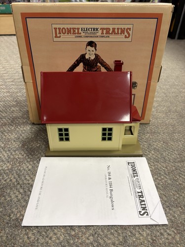+ Lionel MTH Standard Tinplate Red / Ivory No. 1184 Bungalow 11-90023 ...