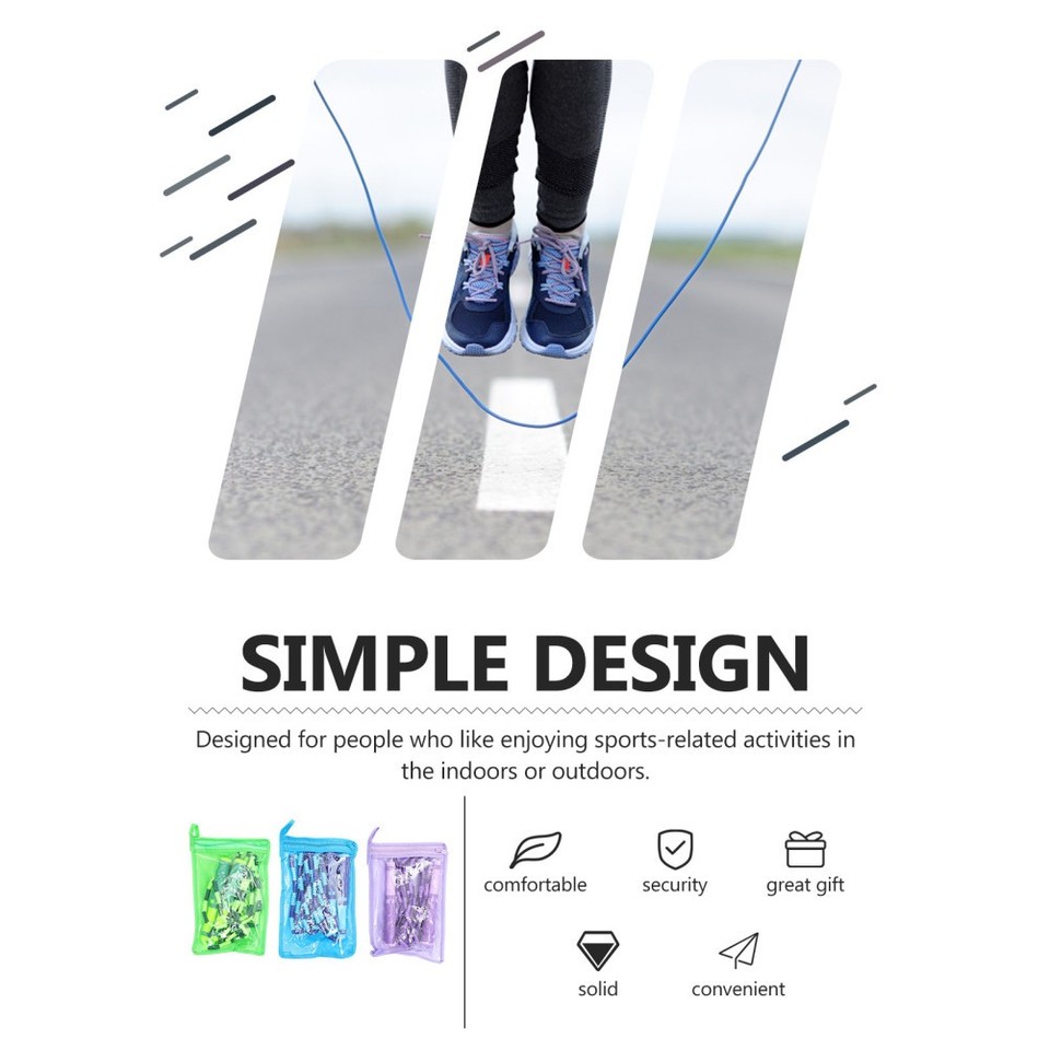 3Pcs Boy Girl Skipping Ropes Beaded Jumping Ropes for Fitness Training ...