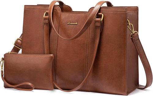 Laptop Bag for Women - Waterproof Work Bag for Women & Vintage Laptop ...