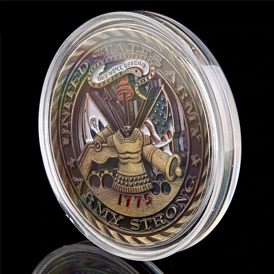 Army US Military Coin Challenge Strong Collectible 1775 Commemorative ...