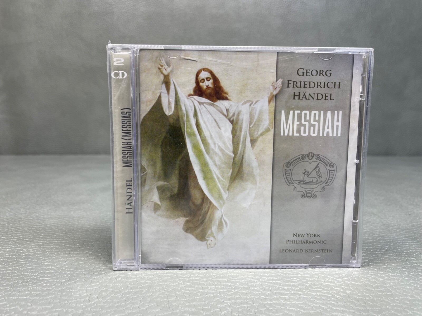 Georg Friederich Handel "Messiah" 2 CD Set NY Philharmonic Leonard ...