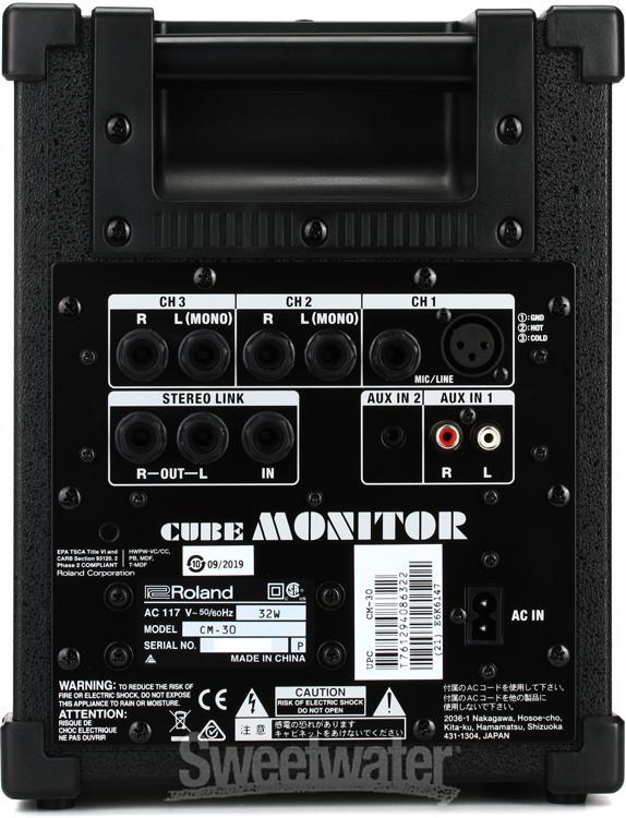 Roland CM-30 Portable Powered Cube Monitor Guitar for sale online | eBay