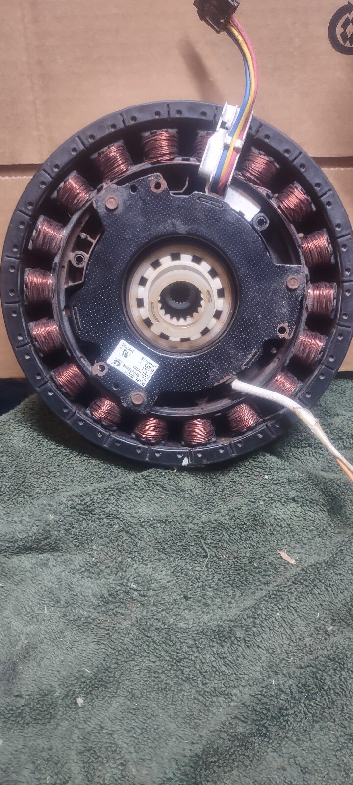 Maytag Whirlpool Washer Stator Rotor w/ Clutch P# W10915701 W10915700 ...