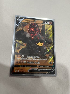Pokémon TCG Coalossal V Vivid Voltage 098/185 Holo Ultra Rare | eBay