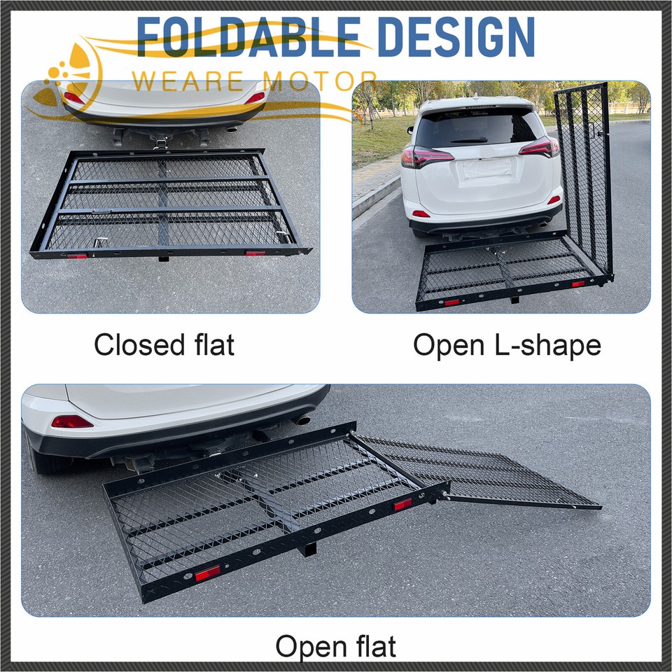 New Folding Mobility Carrier Wheelchair Scooter Hitch Mount Medical ...