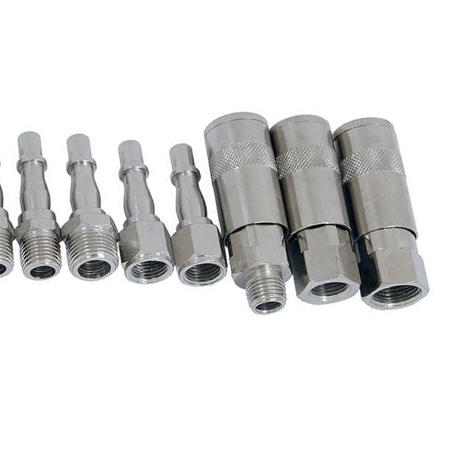 12Pc Air Line Quick Coupling Set Bayonet Fitting Air Hose Connectors ...