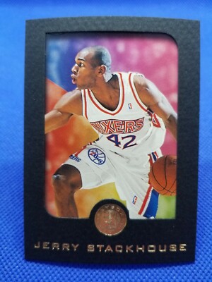 1995 Skybox E-XL JERRY STACKHOUSE Basketball card #62 PHILADELPHIA ...