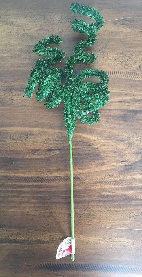 Green Glitter Spiral Spray Picks 12" Celebrate it Christmas Noel ...