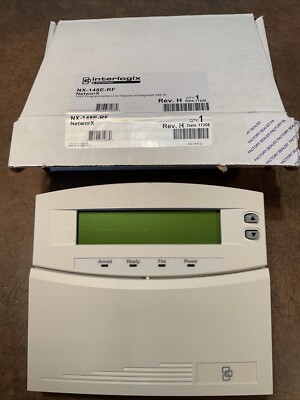 ITI/GE/Interlogix NetworX NX-148E-RF LCD KEYPAD with WIRELESS RECEIVER ...