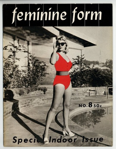 Feminine Form #8 Ann Austin 1958 Female Pinups Burlesque Vintage ...