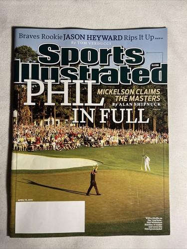 2010 April 10, Sports Illustrated Magazine, PHIL in the Full (CP267) | eBay
