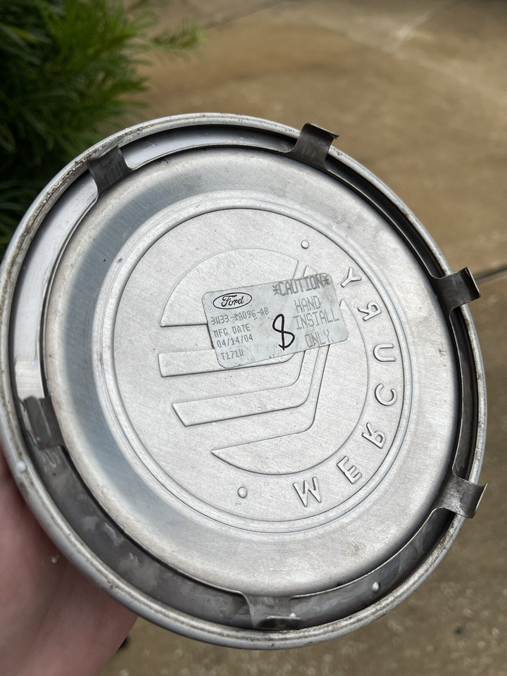 Mercury Grand Marquis Center Cap 3W33-1a096-AB Metal 3W33-1A096-AA ...