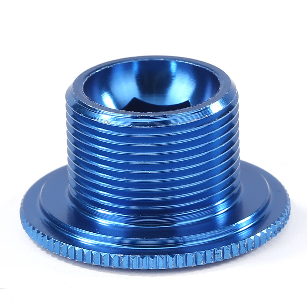 M18 MTB Bike Crank Cover Screw Cap Aluminum Alloy Crankset Fitting ...