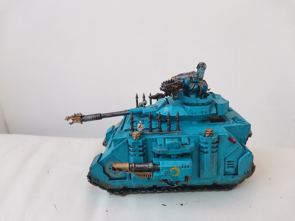 Warhammer 40k Thousand Sons Predator level 4 pro Painted. | eBay