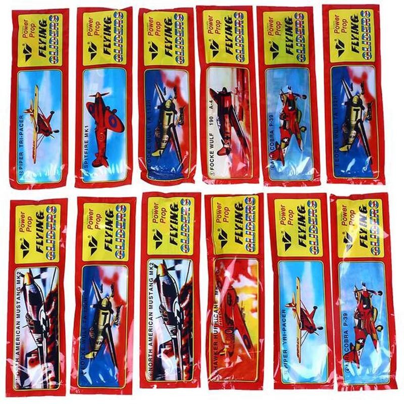 Kids Diy Hand Throw Flying Glider Planes Outdoor Toys Party Favors ...