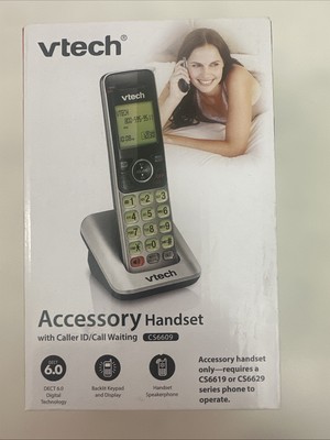 VTech CS6609 Accessory Handset With Caller ID/Call Waiting - New ...